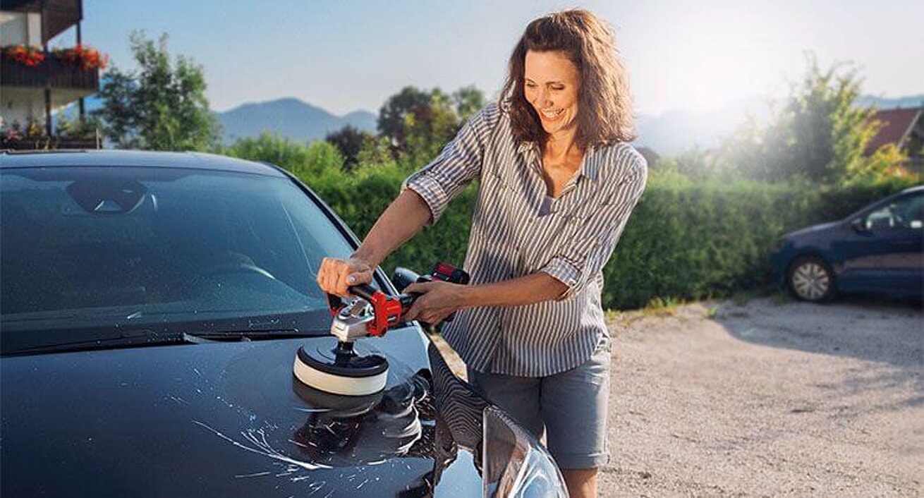 Professional polishing machines for cars, motorcycles and boats ...