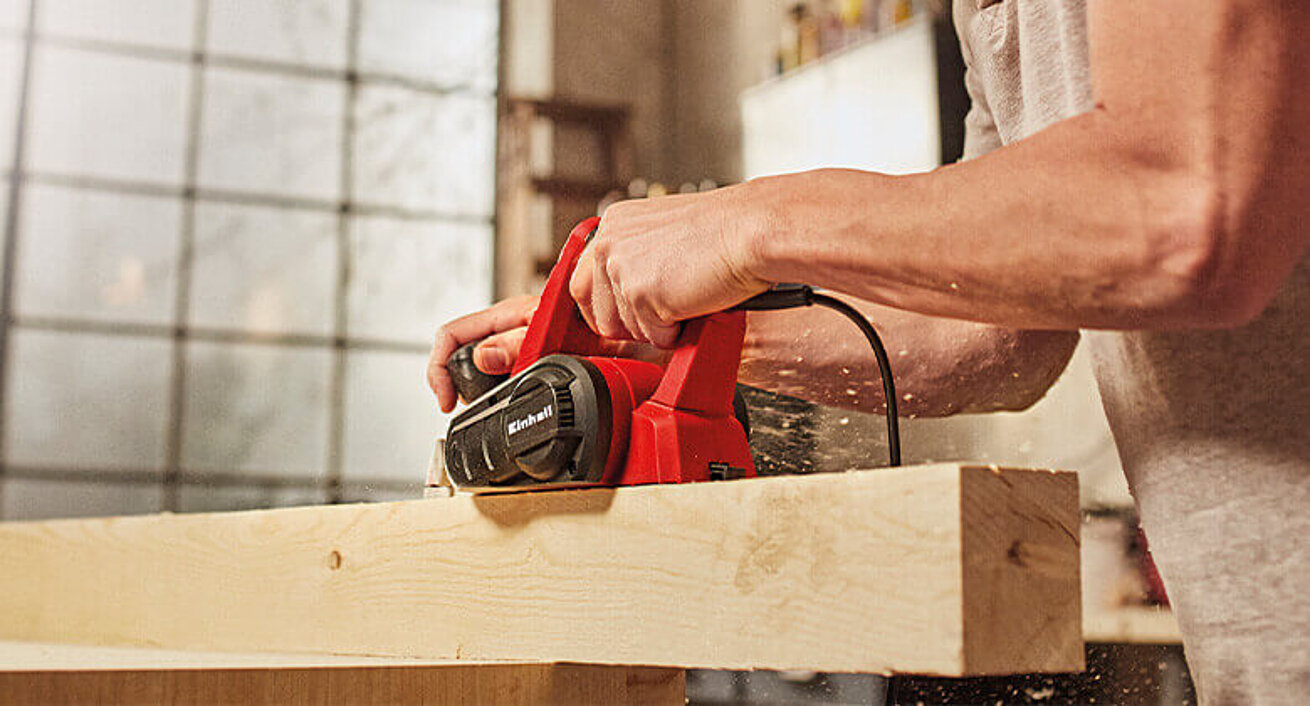 Powerful cordless and electric planers | Einhell.ca