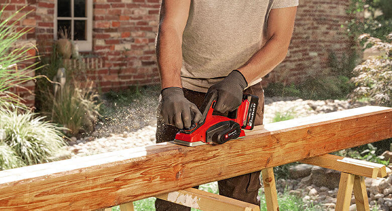 Powerful cordless and electric planers | Einhell.ca