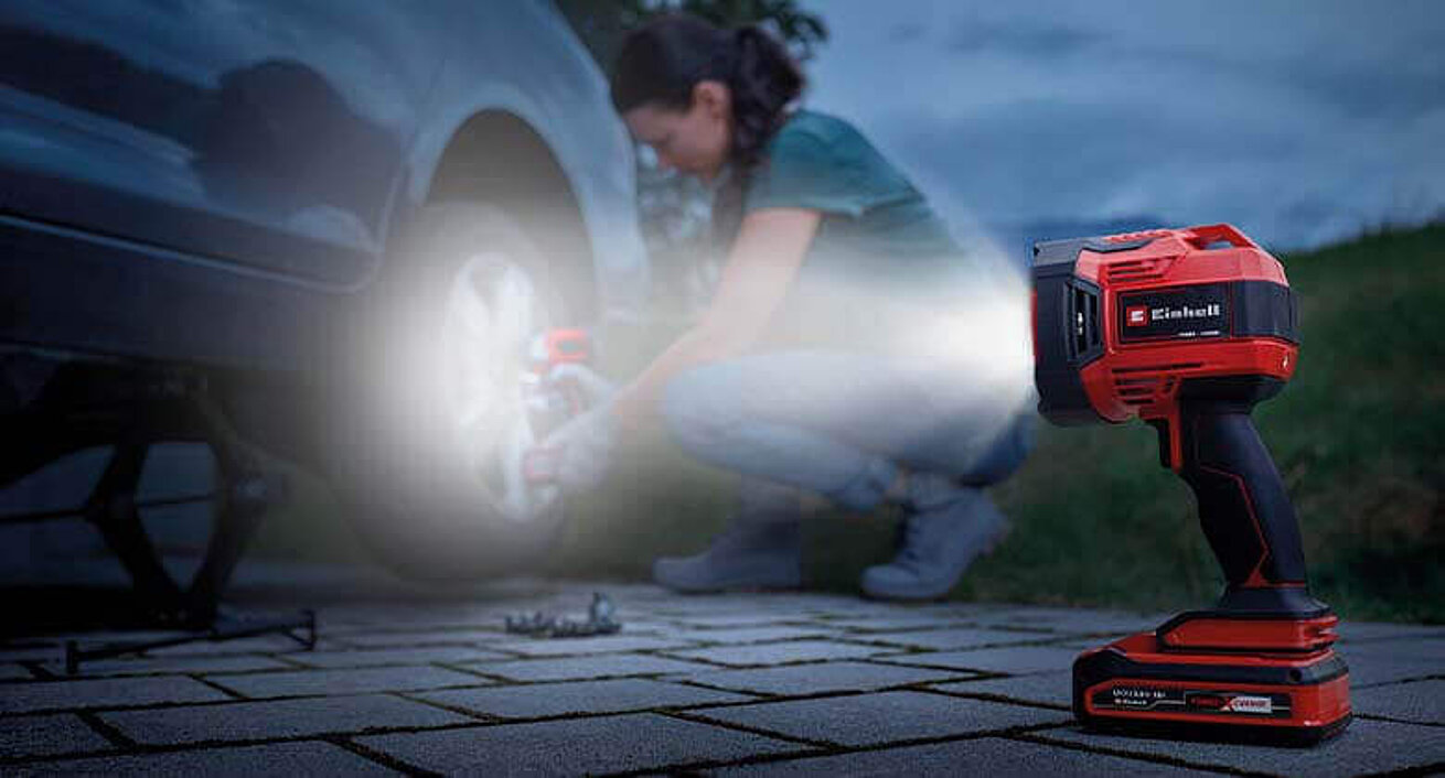 Buy practical cordless lights | Einhell.ca