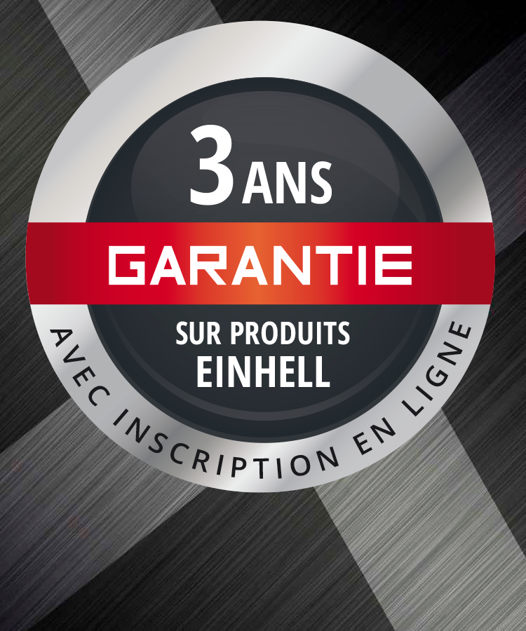 L’offre de garantie gratuite d’Einhell | Einhell.ca